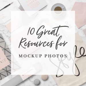 10 Great Resources for Mockup Photos - Sugar Studios Design