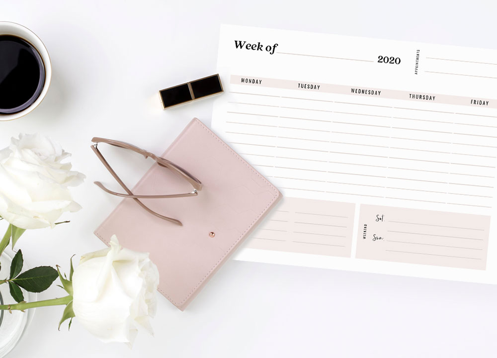 How to Effortlessly Plan Your Work Week [Bonus: Free Worksheet] - Sugar ...