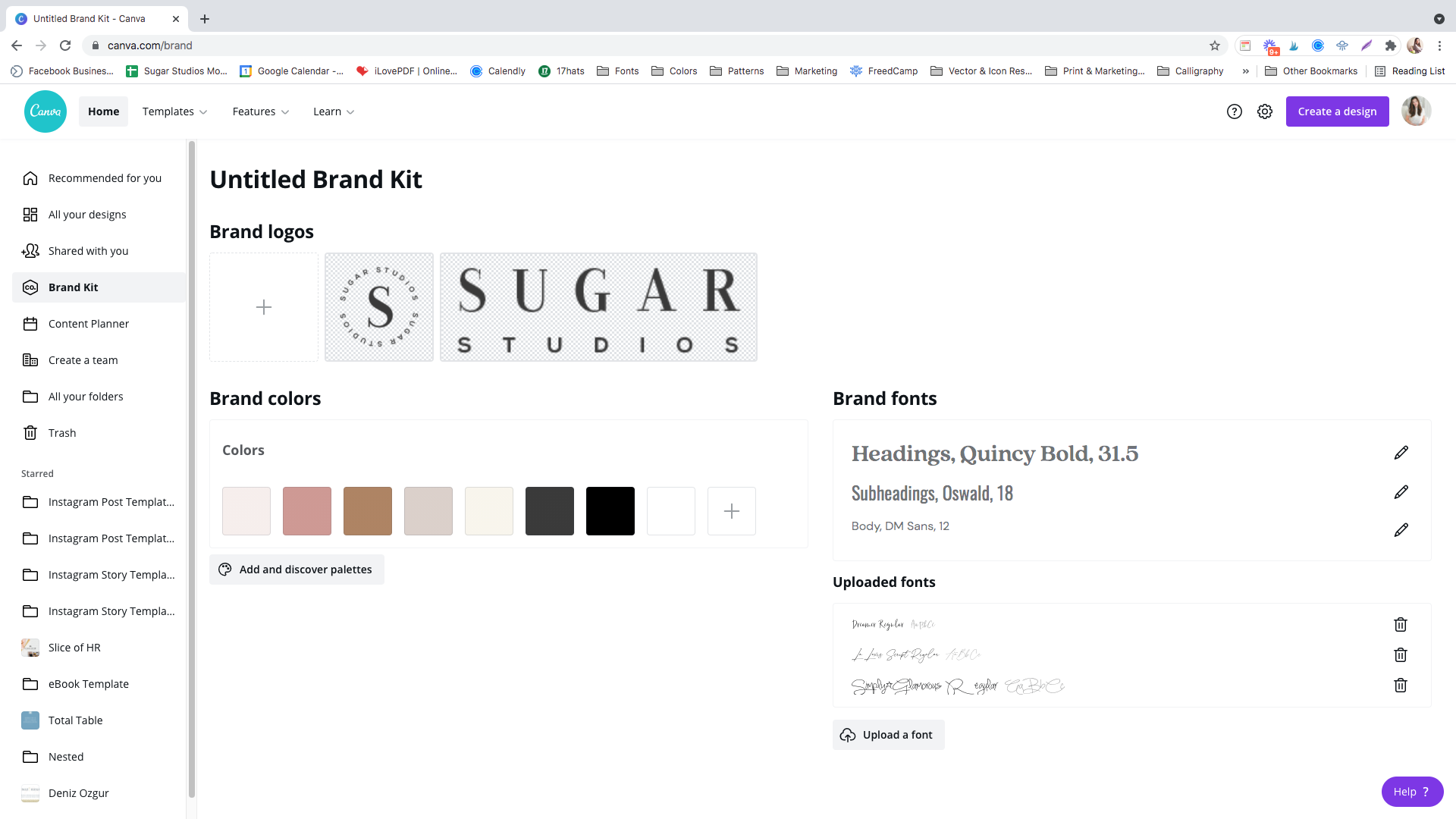  How To Add Custom Fonts In Canva Sugar Studios Design